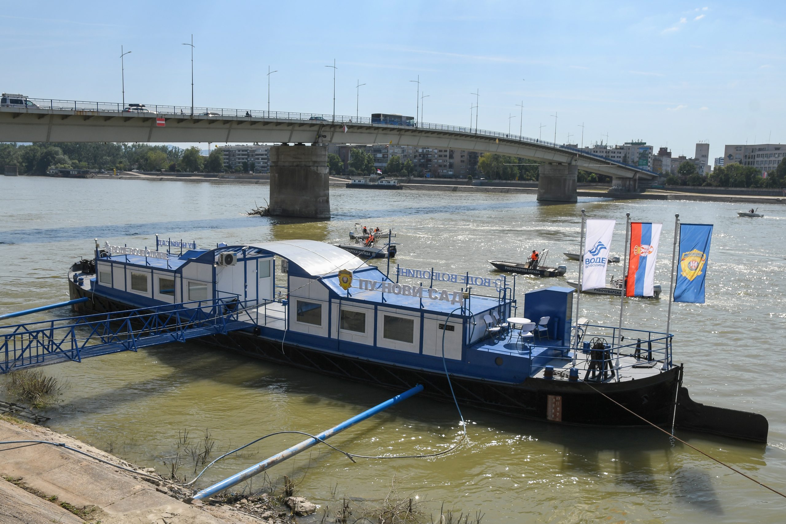 Отворен објекат на Дунаву за потребе ЈВП „Воде Војводине“ и речне ...
